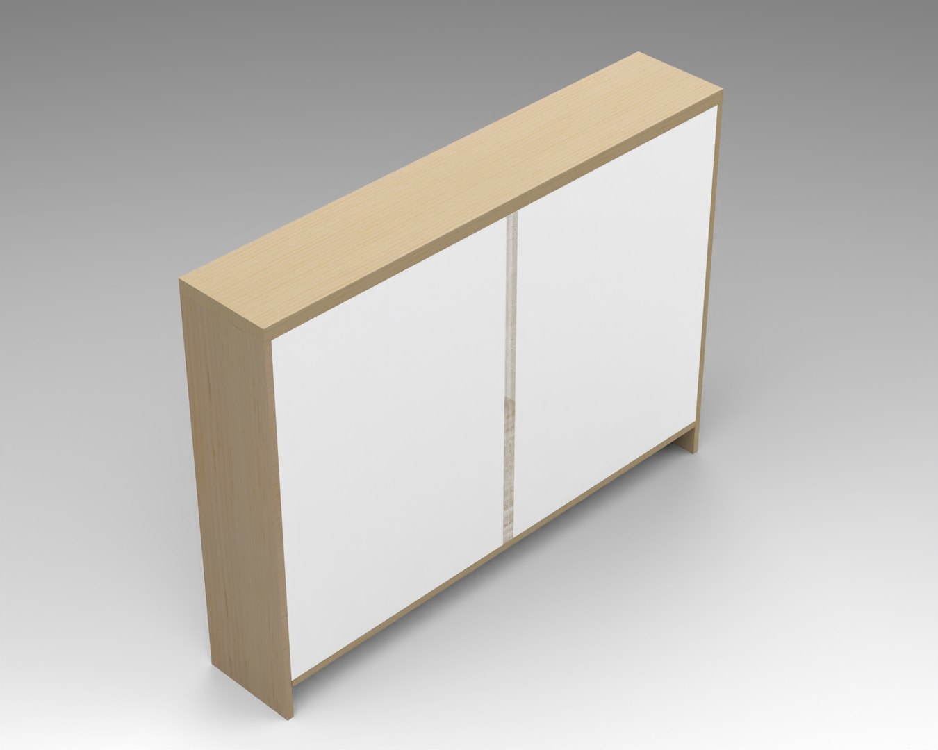 3D Simple Cabinet Model - TurboSquid 2199969