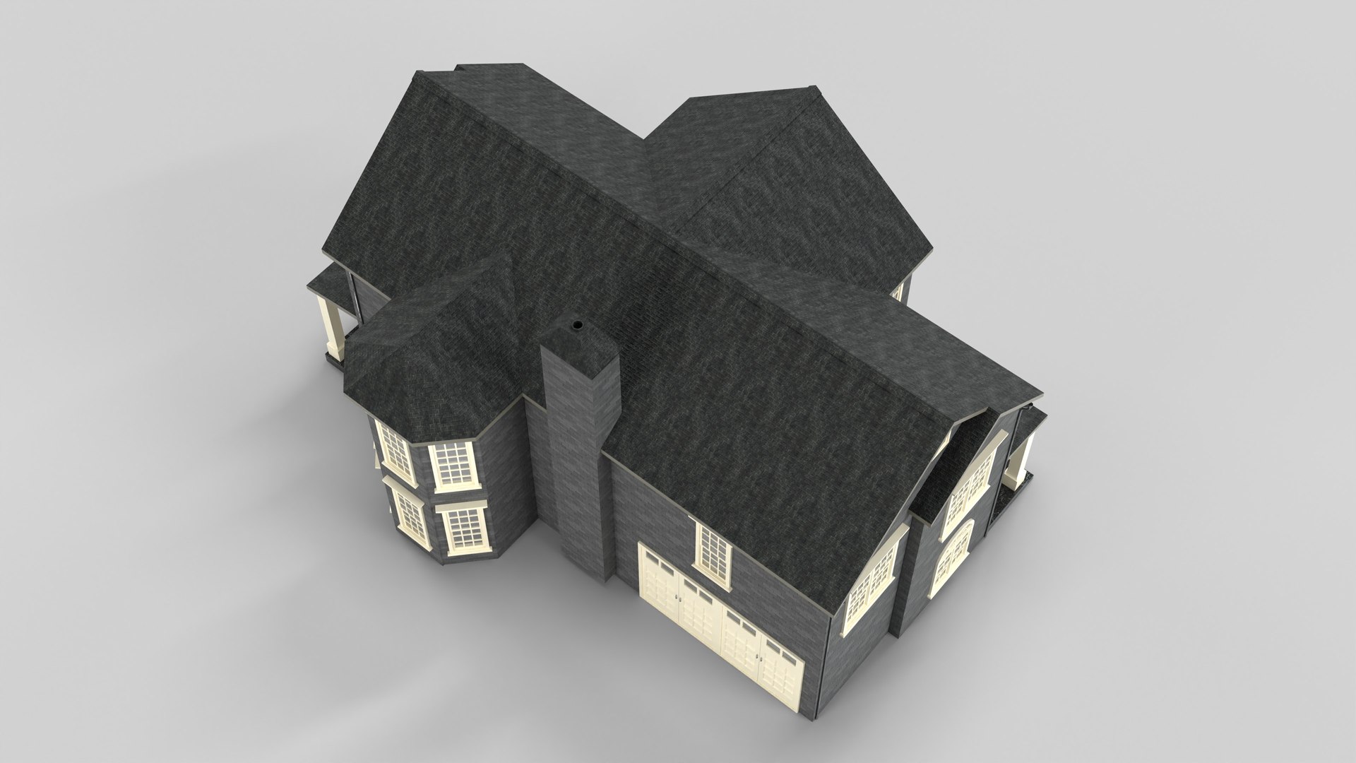 3D Neighborhood House 19T1 Model - TurboSquid 2221009
