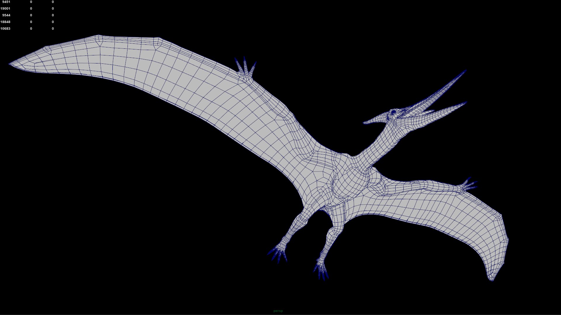 3d Model Pteranodon Turbosquid 2074427