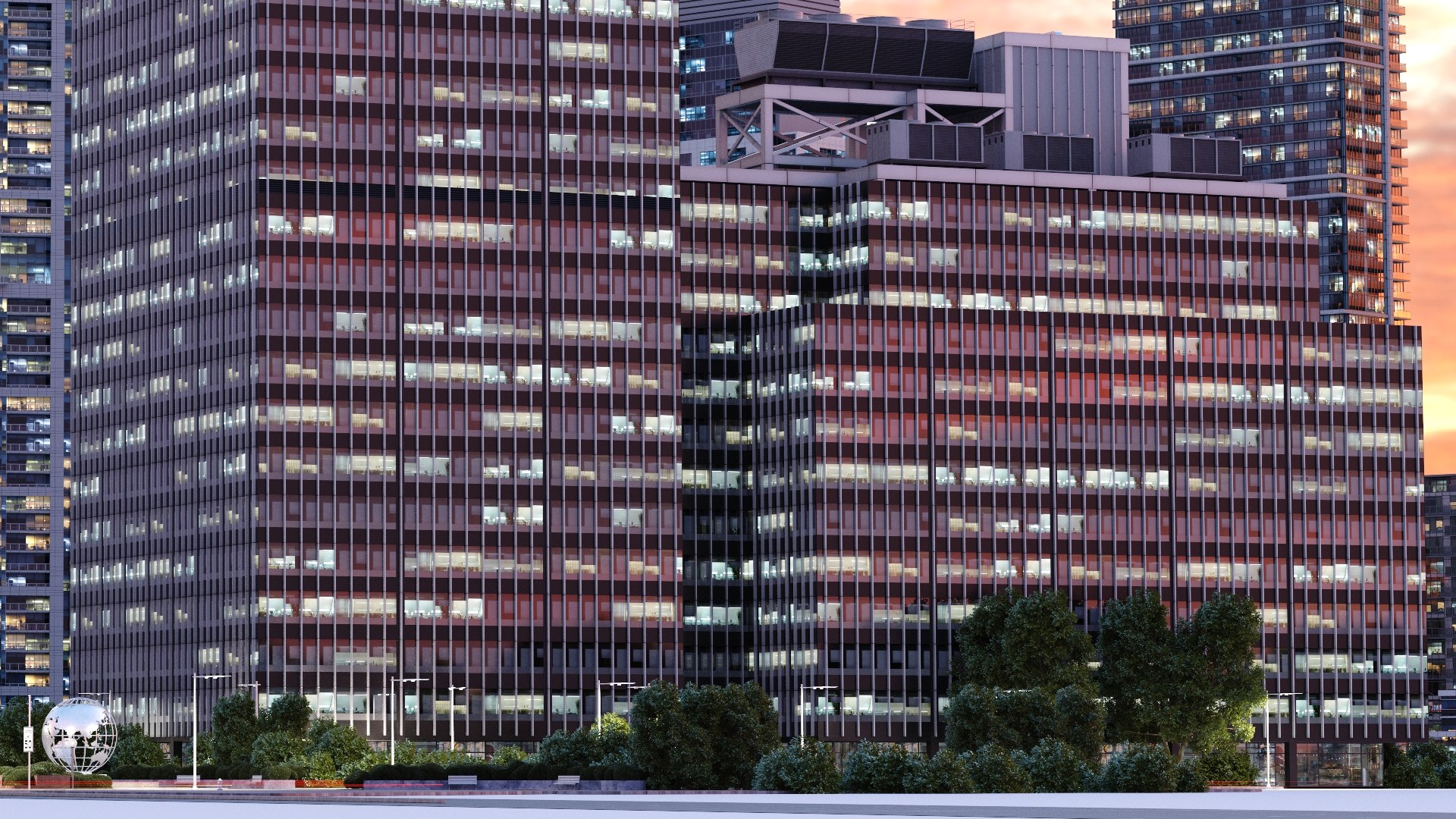 3D JPMorgan Chase V1 Original Lowpoly Model - TurboSquid 1768117