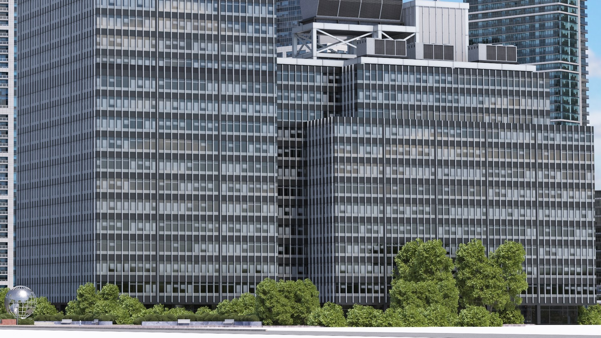 3D JPMorgan Chase V1 Original Lowpoly Model - TurboSquid 1768117