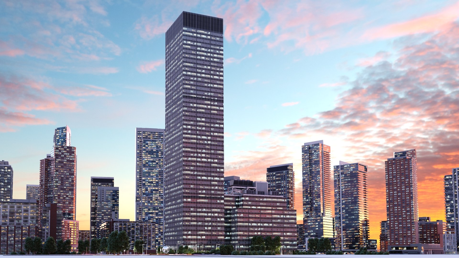 3D JPMorgan Chase V1 Original Lowpoly Model - TurboSquid 1768117