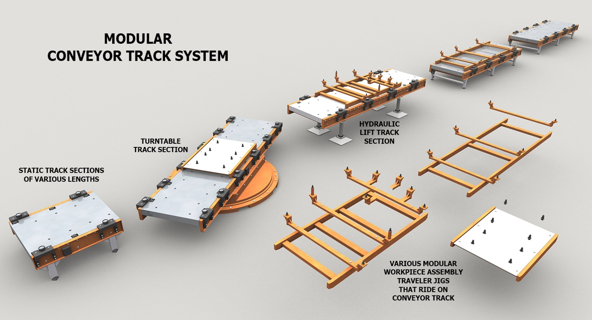 Massive modular robotic industrial 3D model - TurboSquid 1371793