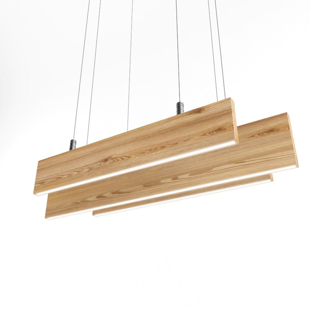 3D Model Led Wood Lamp - TurboSquid 1403022