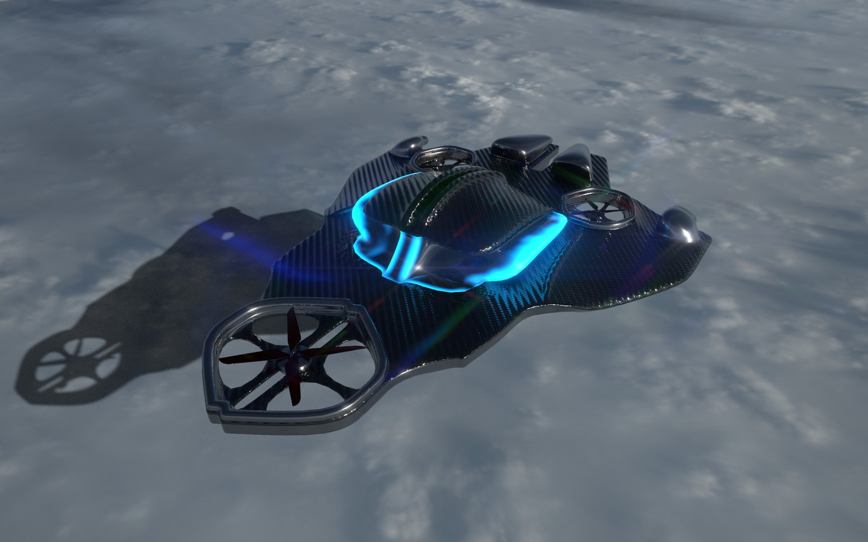 3D Concept Drone model - TurboSquid 2090899