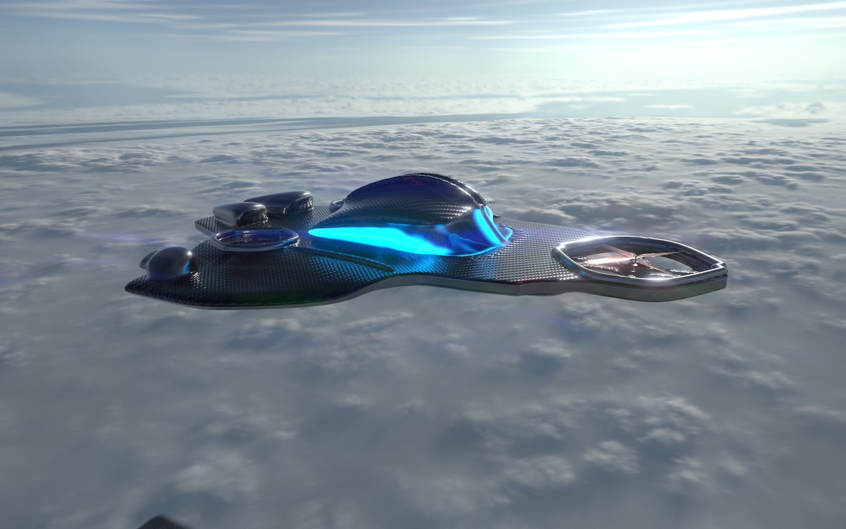 3D Concept Drone model - TurboSquid 2090899