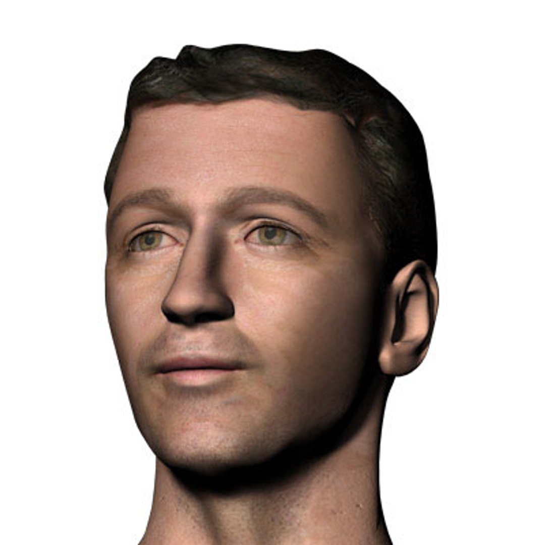 Young Roman Male Rigged 3d Model