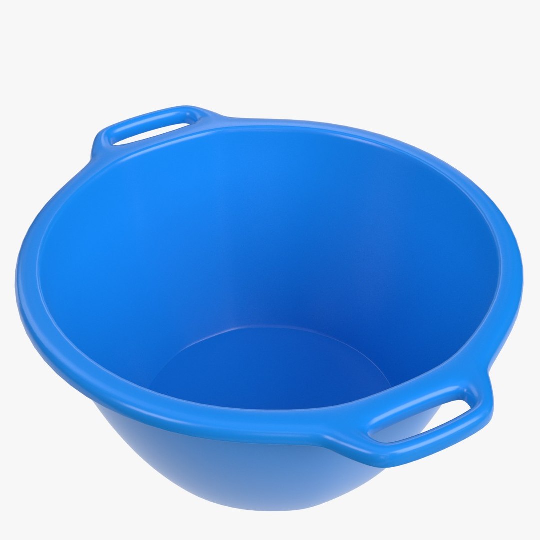 3D plastic basin model - TurboSquid 1642497