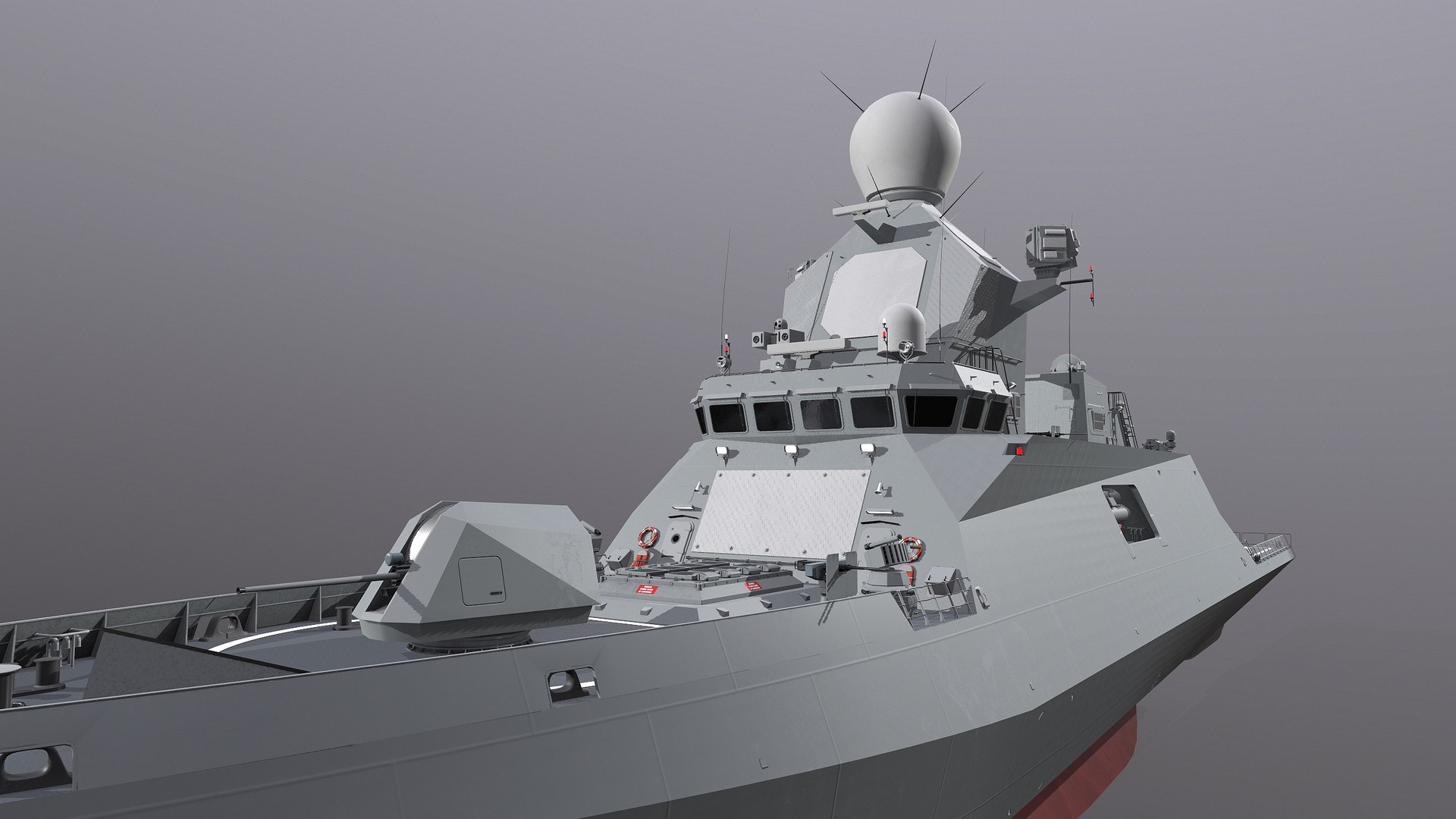 3D Corvette Class Ship - TurboSquid 2018670