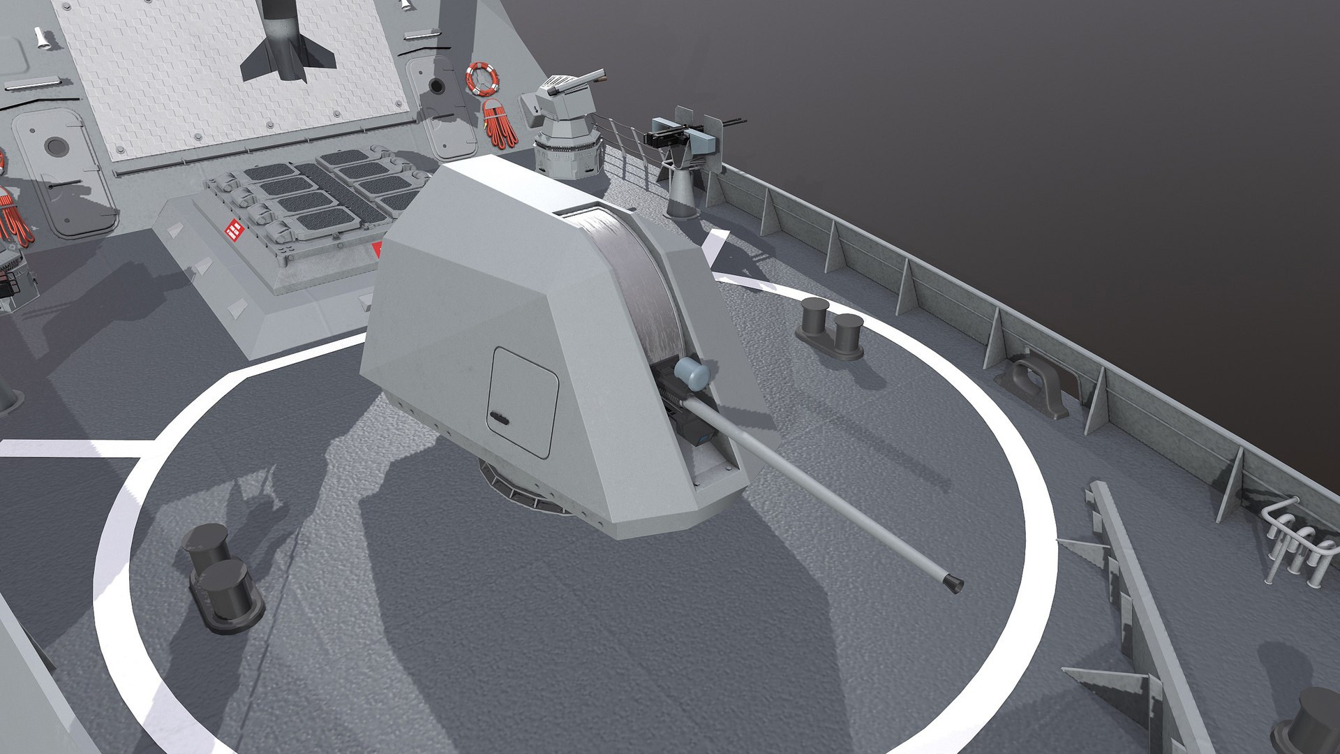 3D Corvette Class Ship - TurboSquid 2018670