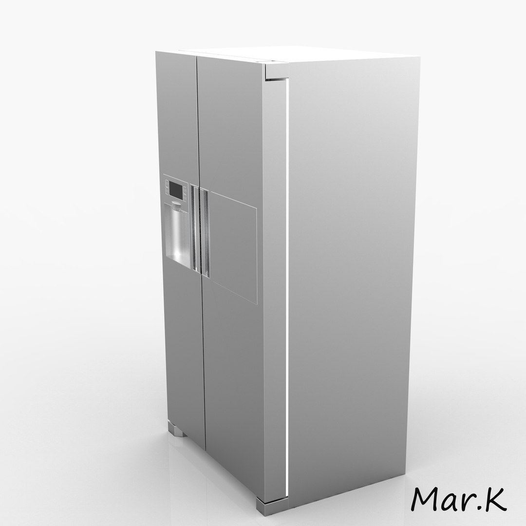 3d C4d Fridge Samsung
