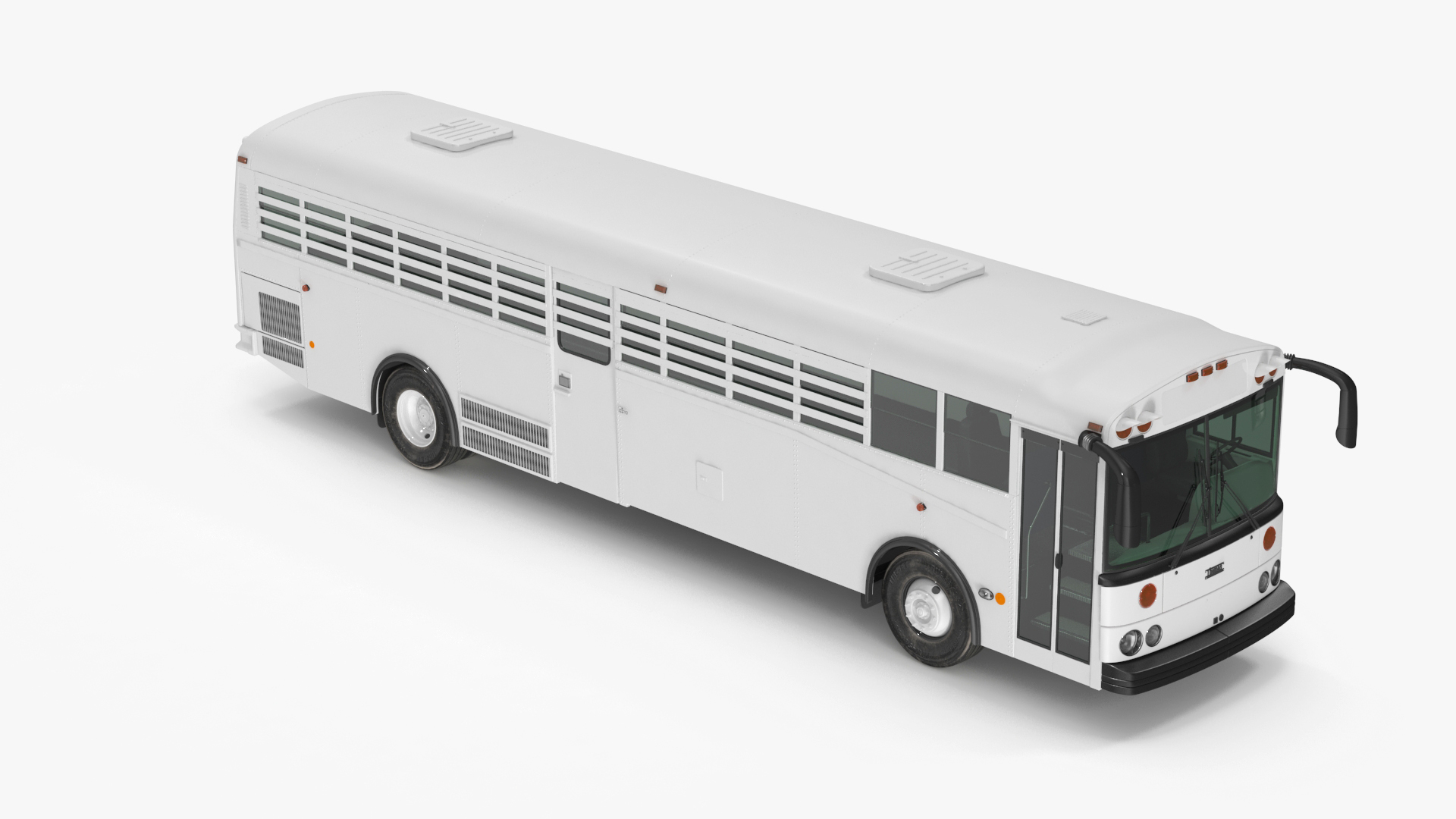 3D Model Thomas Saf T Liner Prison Transport Bus Simple Interior ...