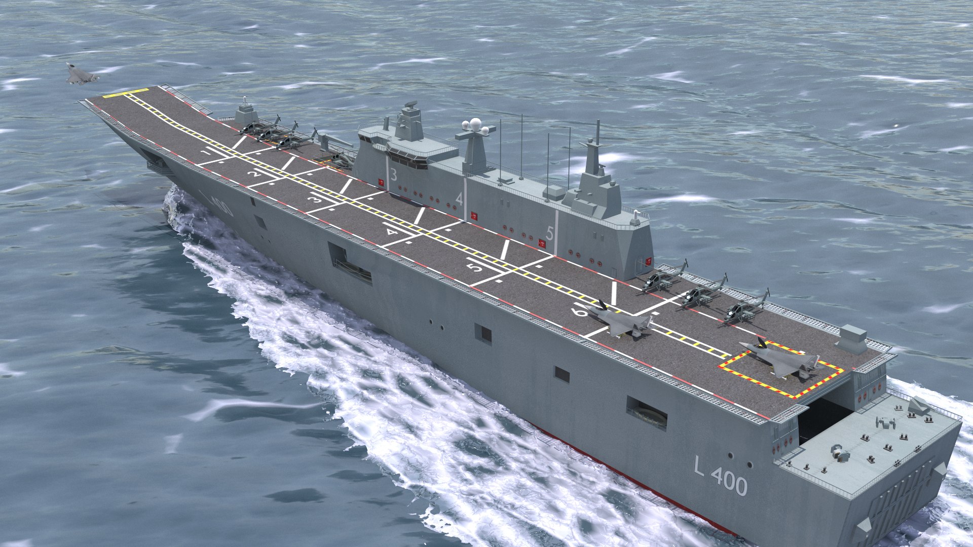 Tcg Anadolu L400 Turkish 3D Model - TurboSquid 1547713