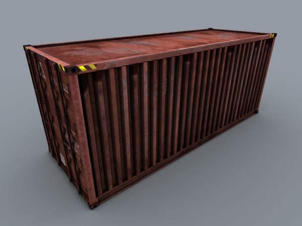 free container 3d model