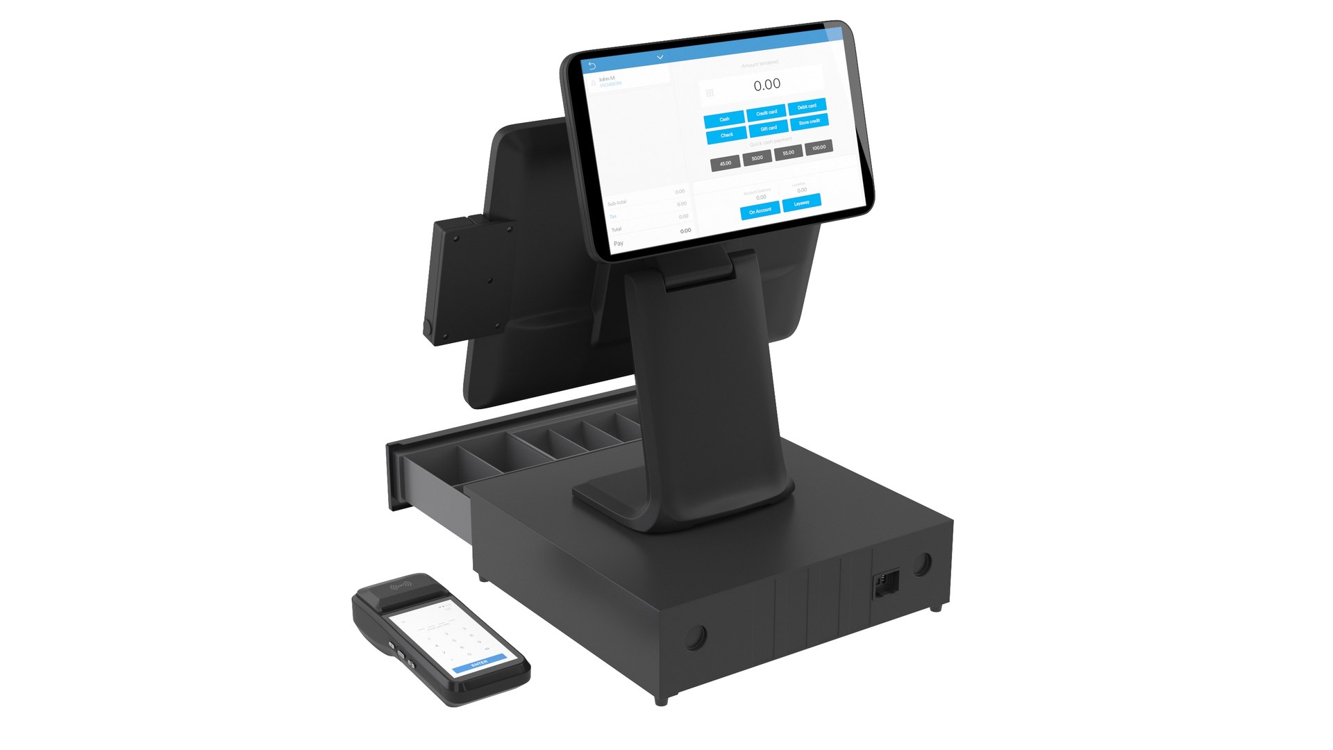 3D POS Terminal - TurboSquid 2178738