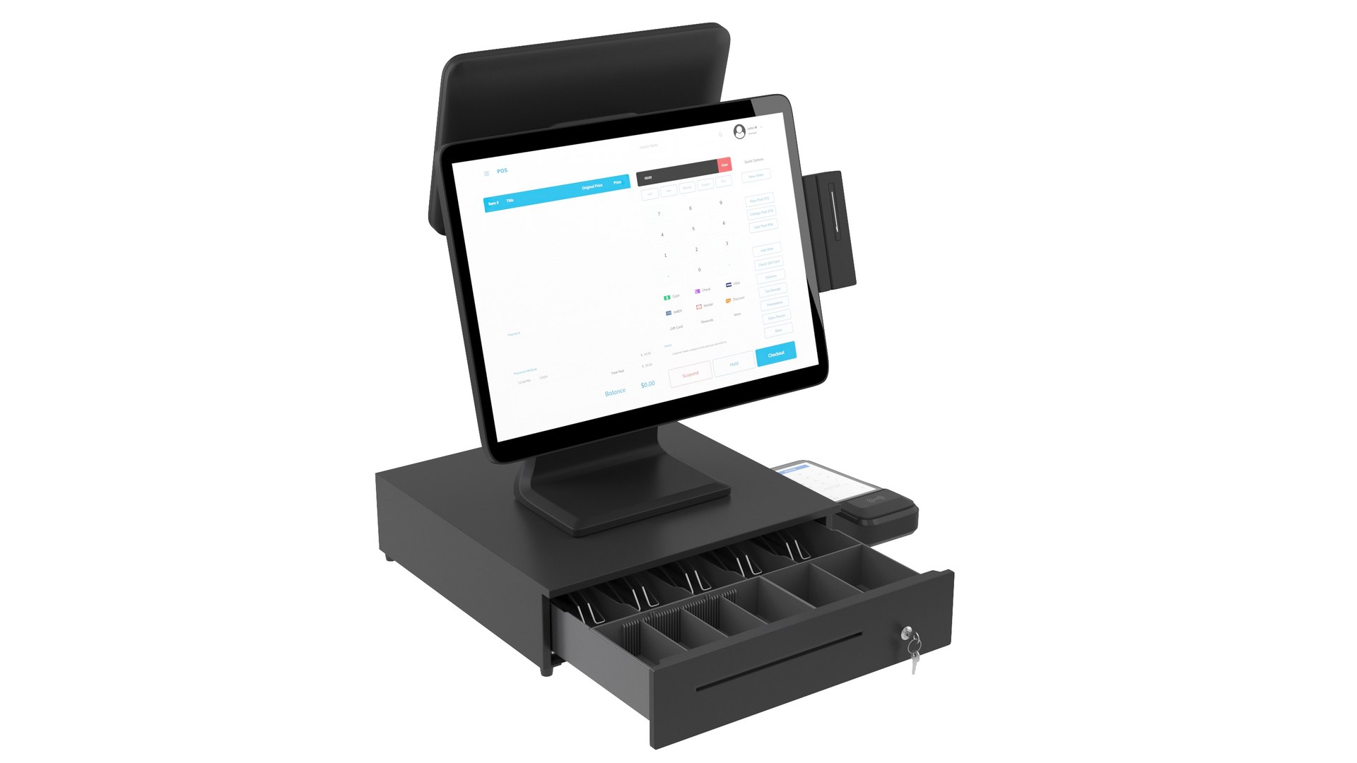 3D POS Terminal - TurboSquid 2178738