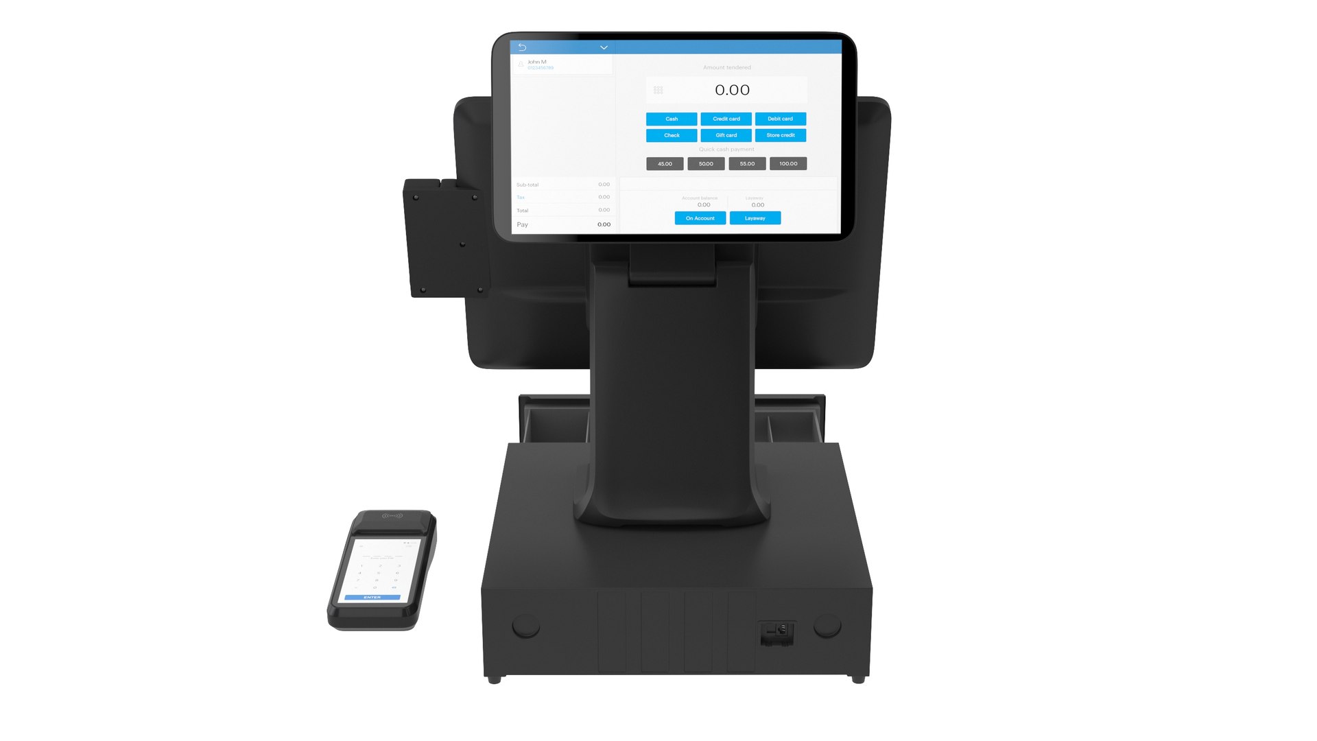3D POS Terminal - TurboSquid 2178738