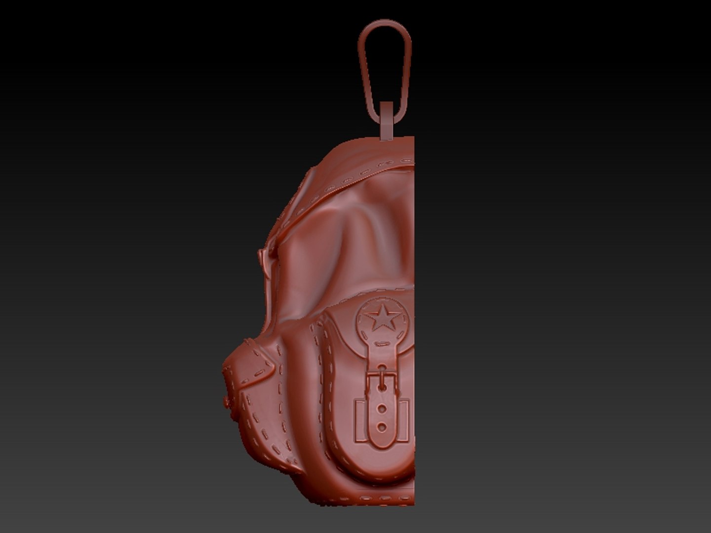 3D Backpack Pendant Printable - TurboSquid 1516919