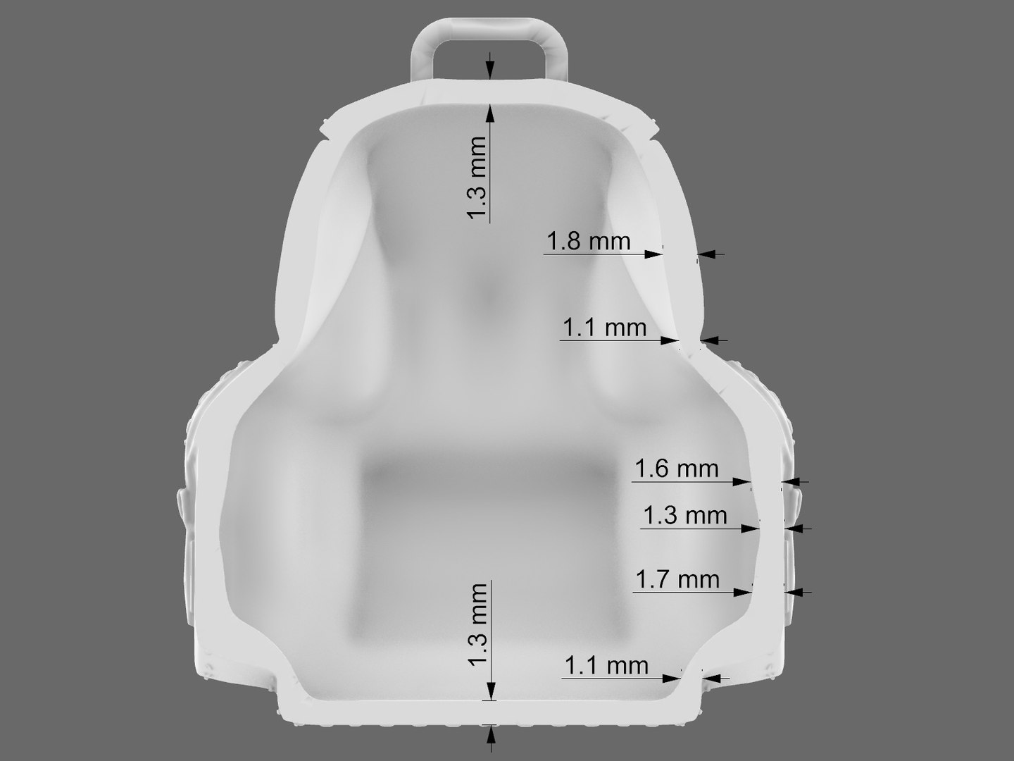 3D Backpack Pendant Printable - TurboSquid 1516919