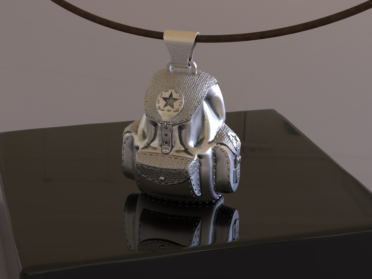3D Backpack Pendant Printable - TurboSquid 1516919