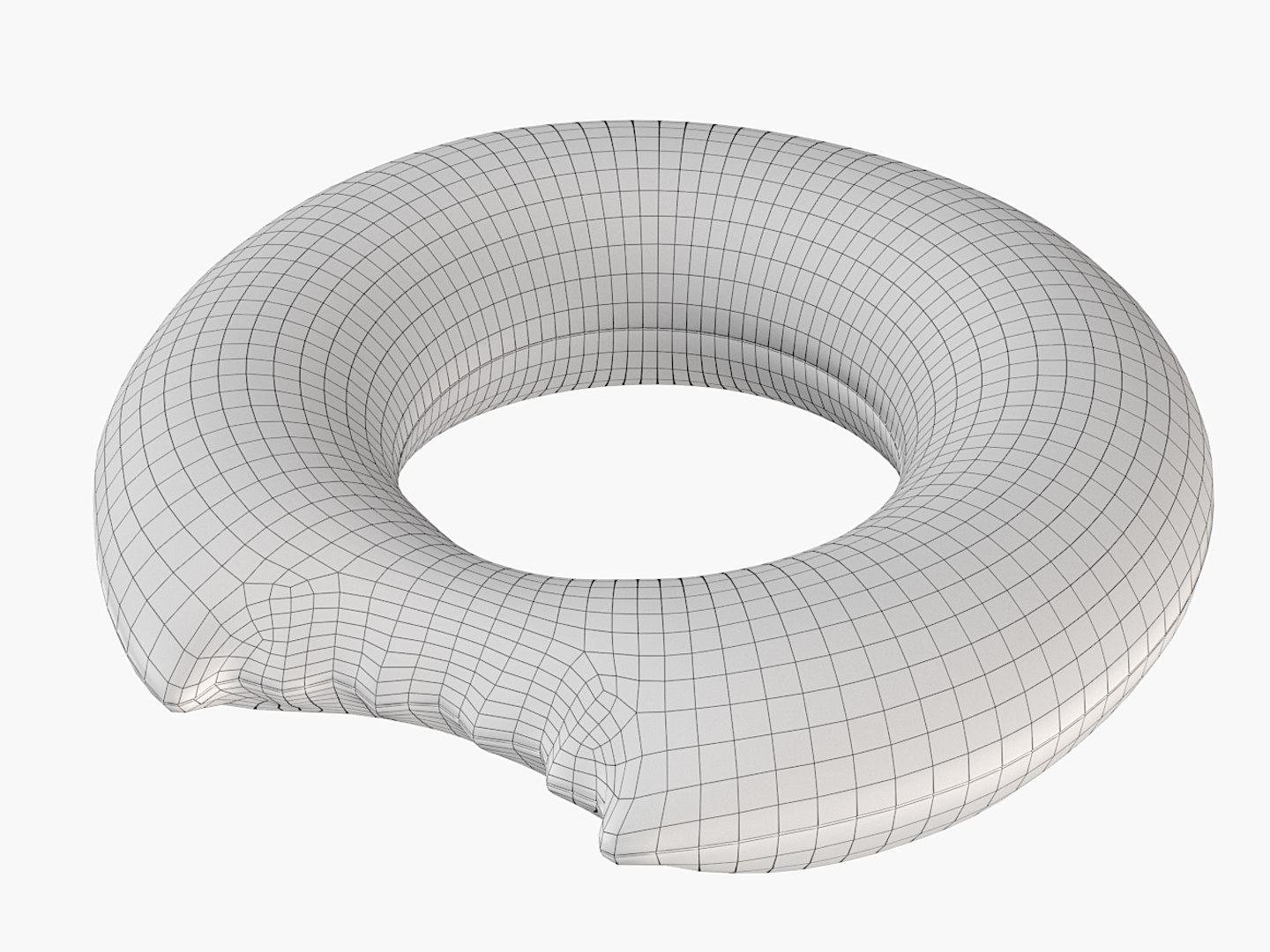3d Inflatable Donut Pool Float Turbosquid 1169637