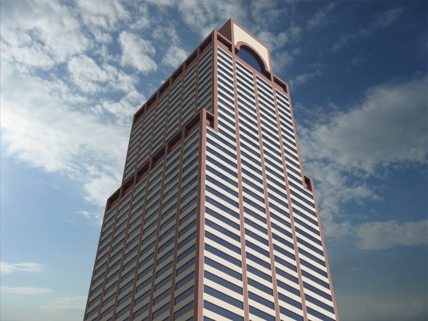 axa center new york 3d model