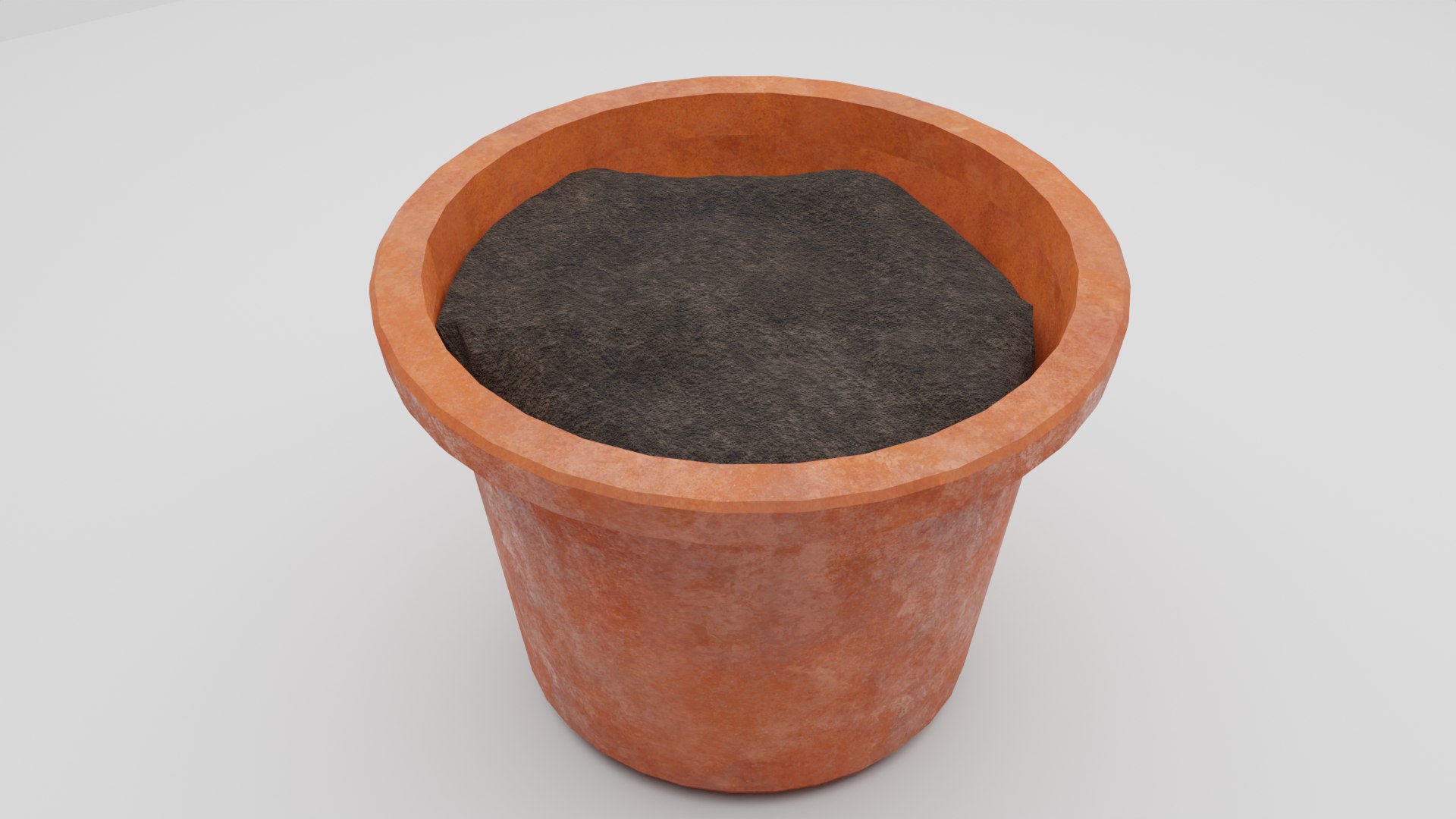 Plant Pot Photorealistic 4k Texture Ready For Animation And Game 3D ...