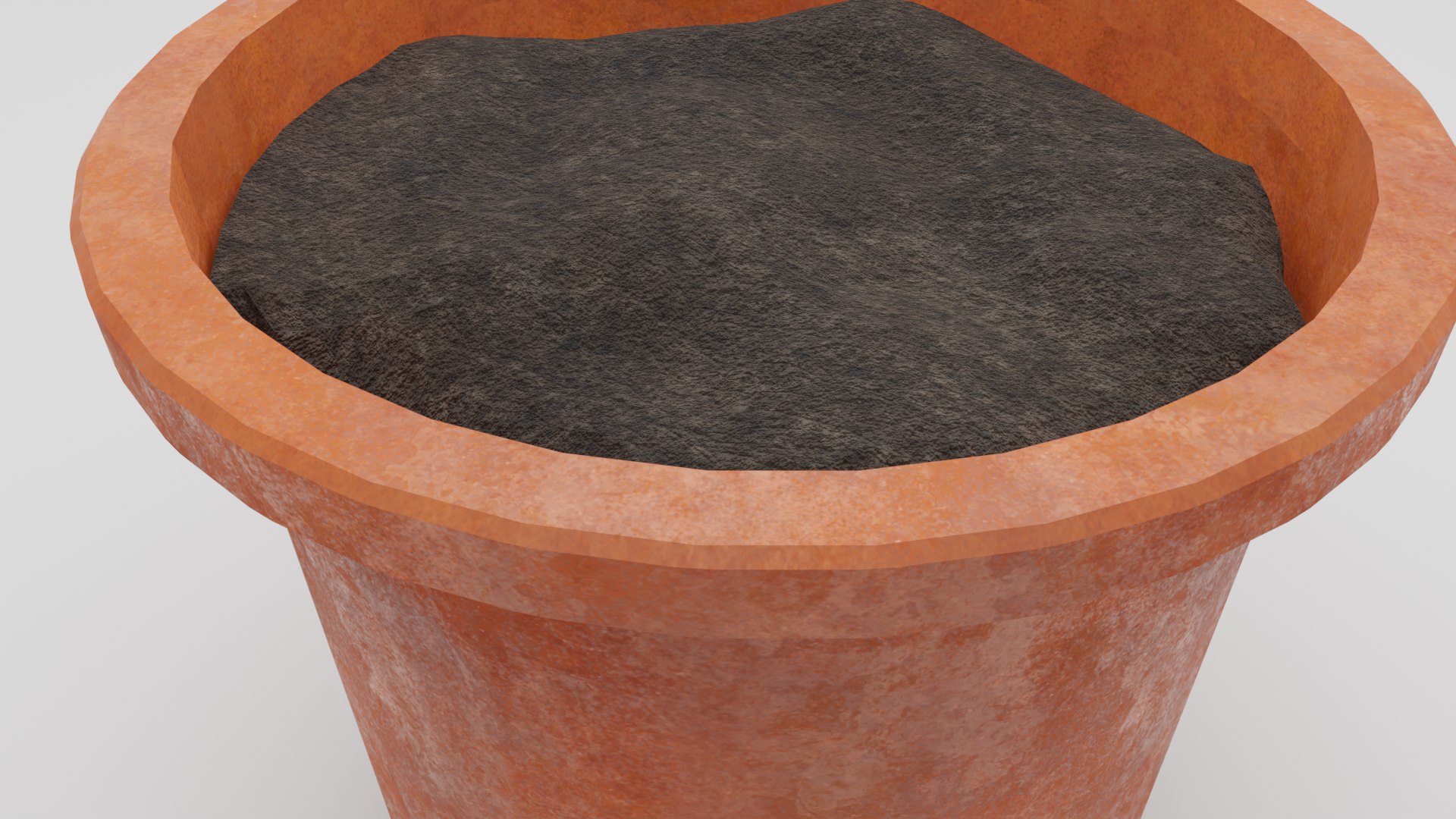 Plant Pot Photorealistic 4k Texture Ready For Animation And Game 3D ...