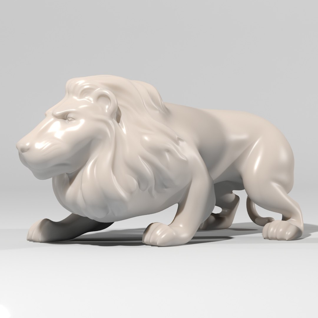 Max Lion Figurine