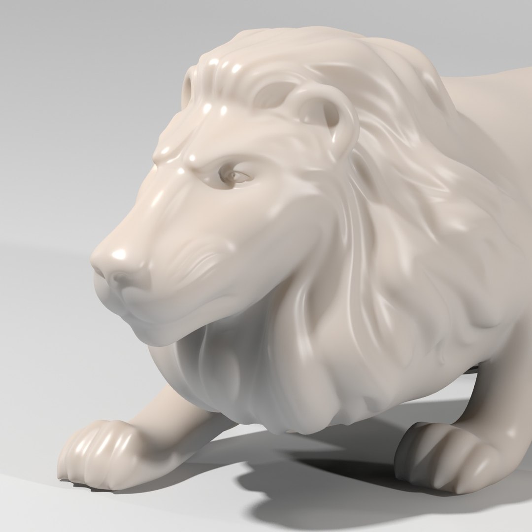 Max Lion Figurine