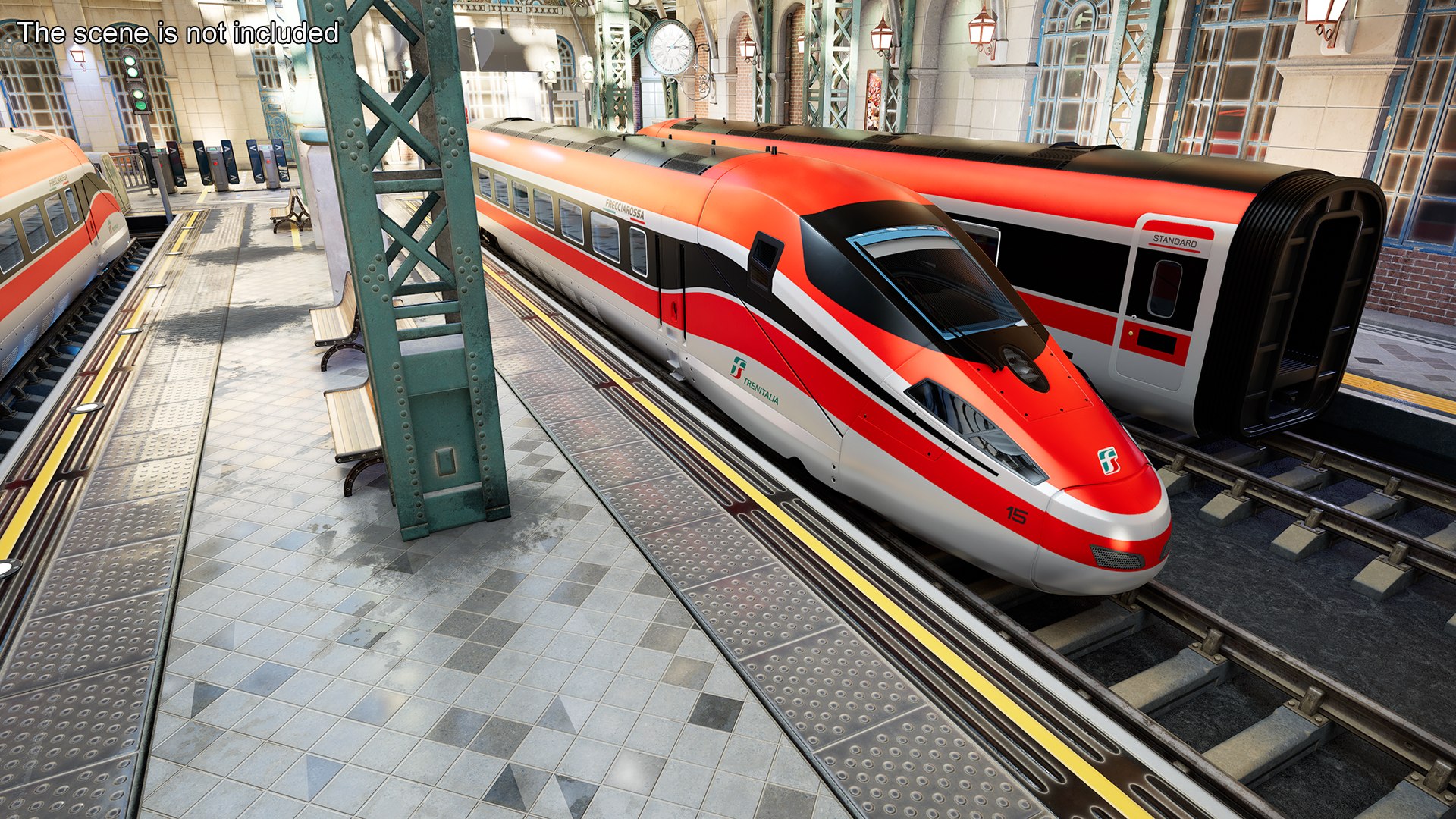 ETR1000 High Speed Train Locomotive Model - TurboSquid 2092492