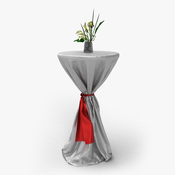 Bar table model - TurboSquid 1281756