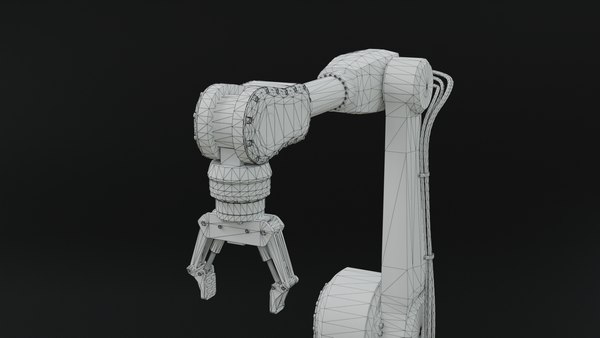 Industrial robot arm model - TurboSquid 1647018