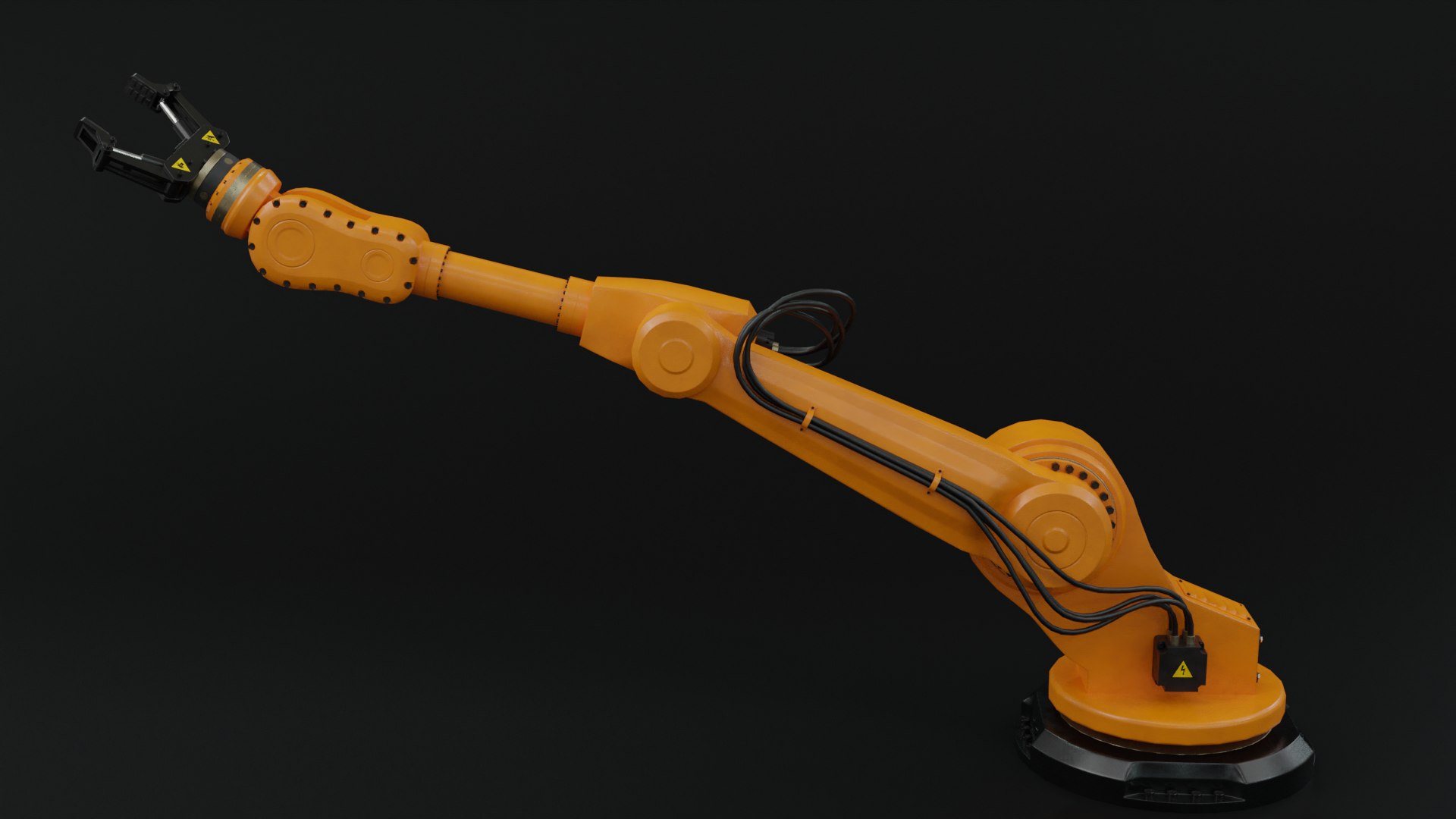 Industrial Robot Arm Model - TurboSquid 1647018