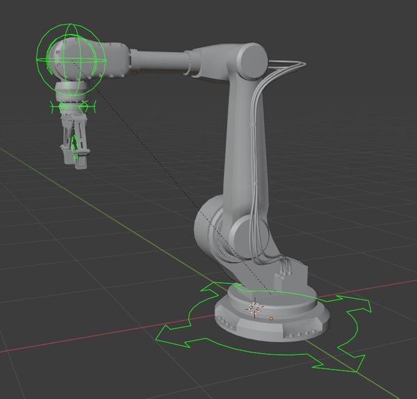Industrial robot arm model - TurboSquid 1647018