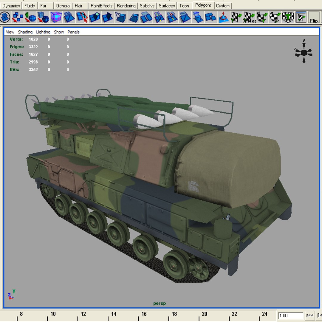 3d Sa-11 Gadfly Launcher