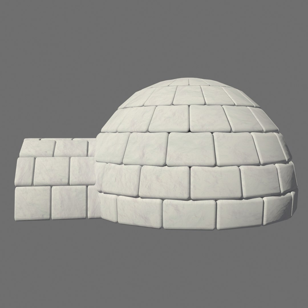 3D Igloo Architecture - TurboSquid 1546876