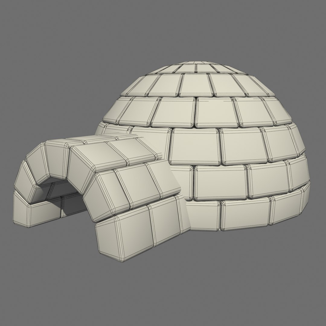3D Igloo Architecture - TurboSquid 1546876