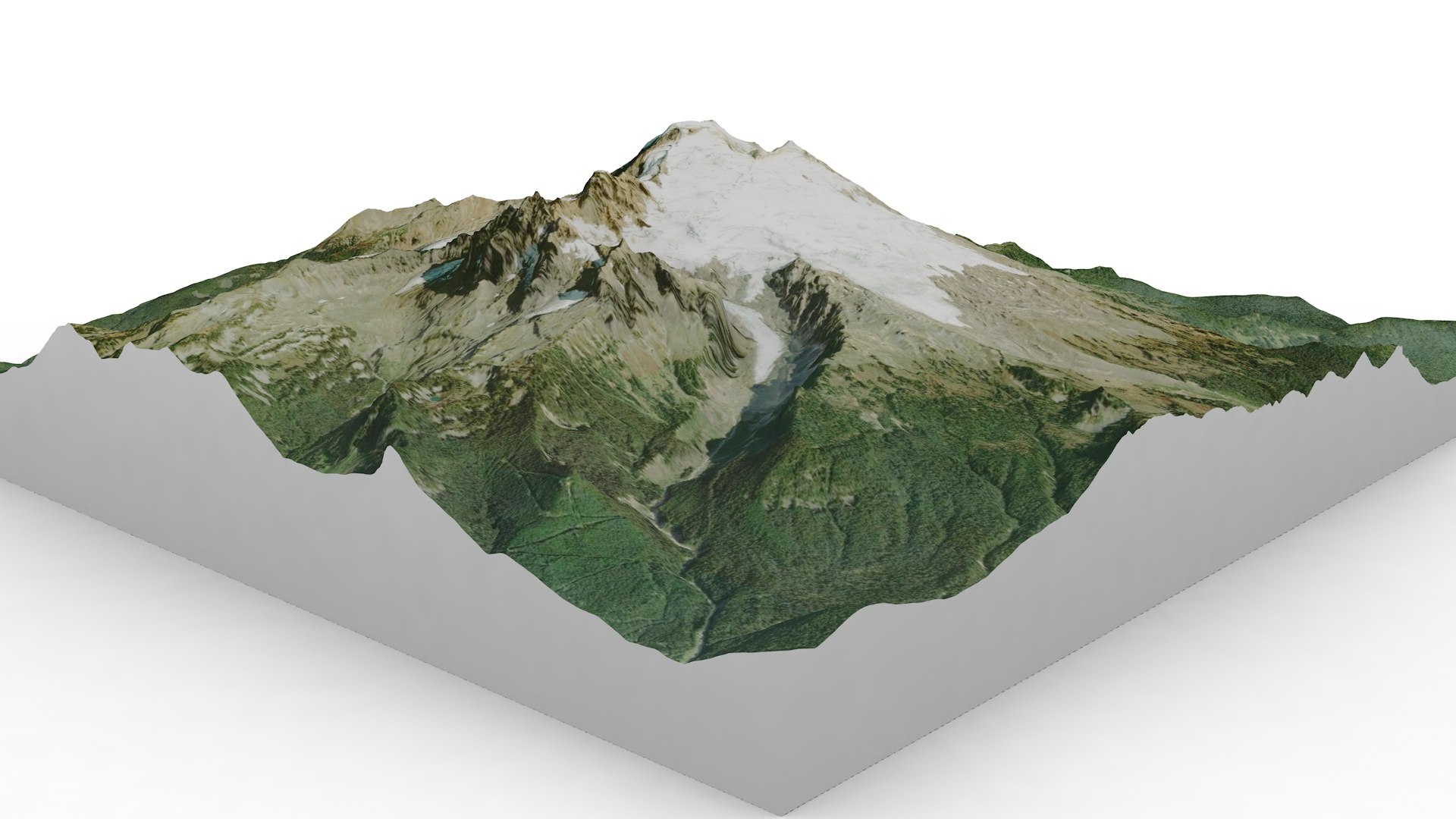 Mount Baker 3D Model - TurboSquid 2059775