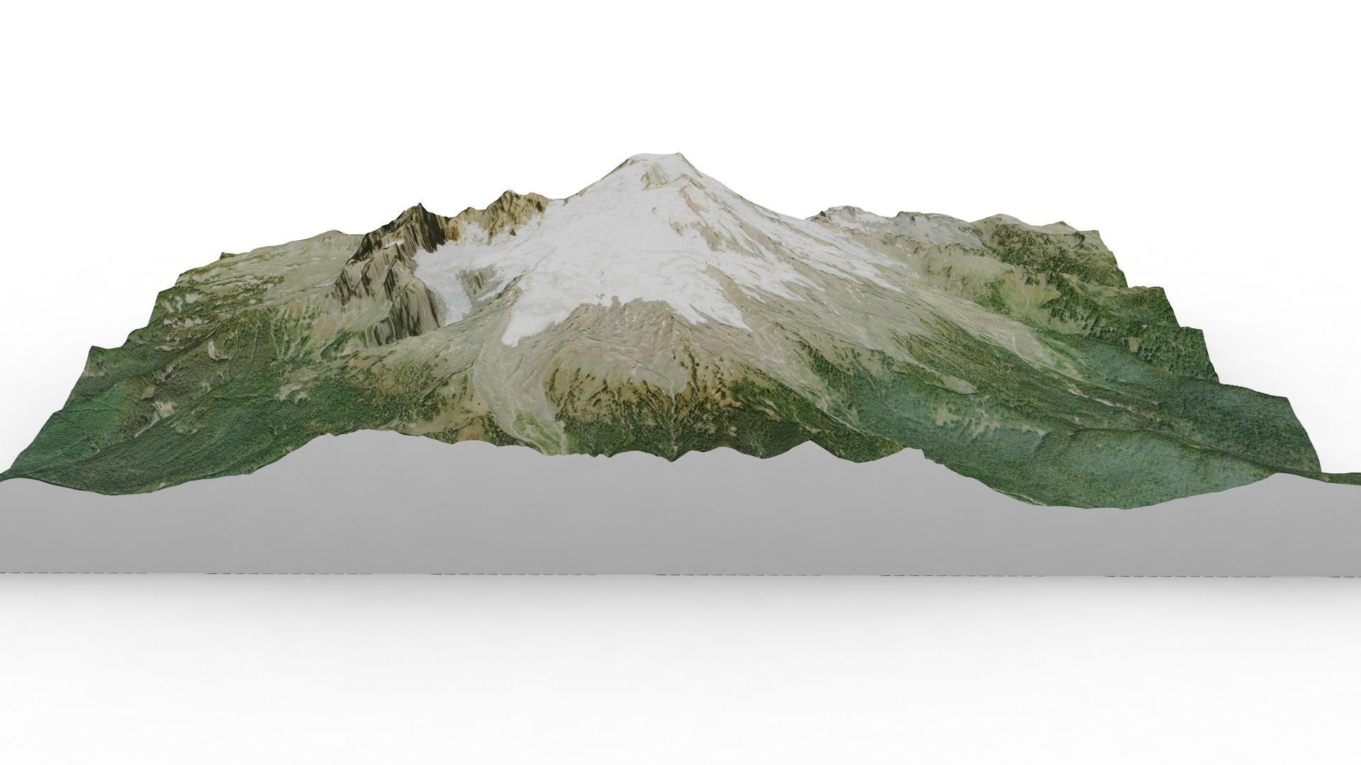 Mount Baker 3D Model - TurboSquid 2059775