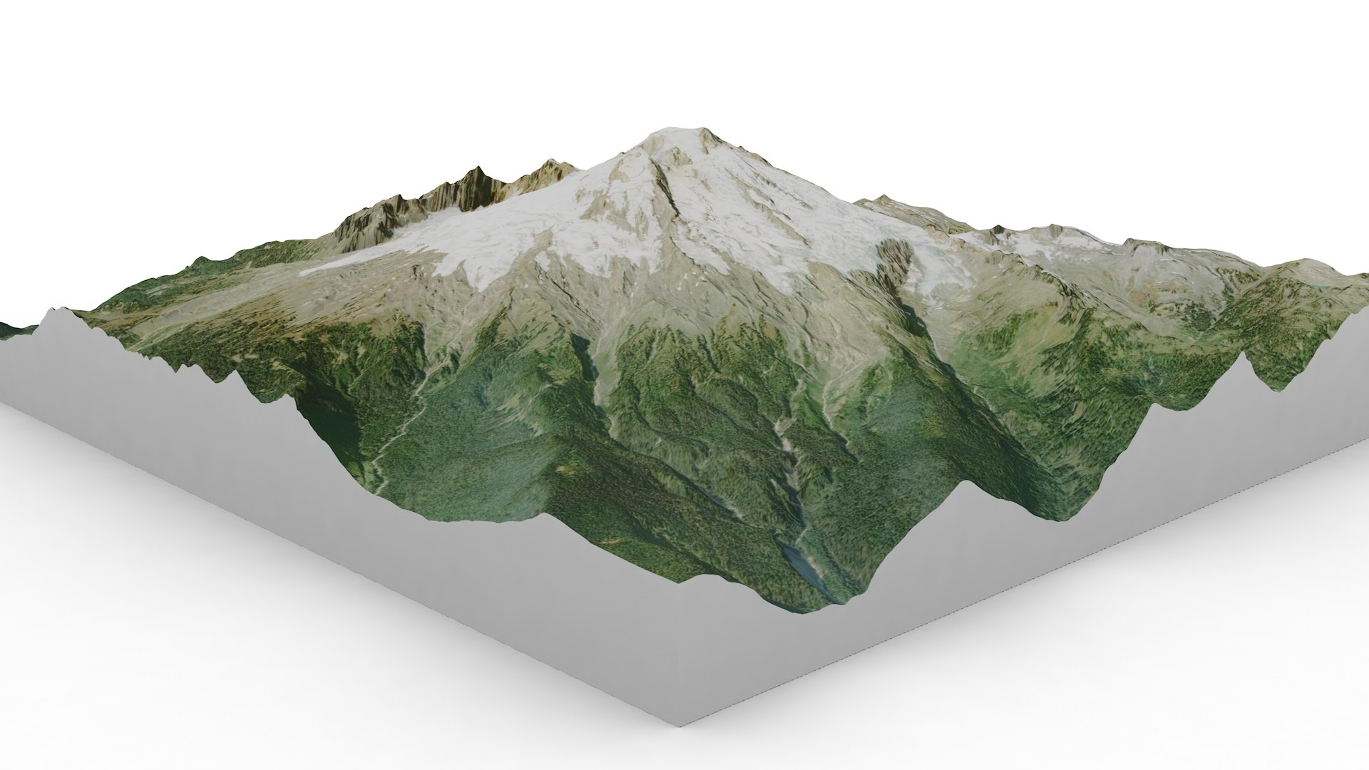 Mount Baker 3D Model - TurboSquid 2059775