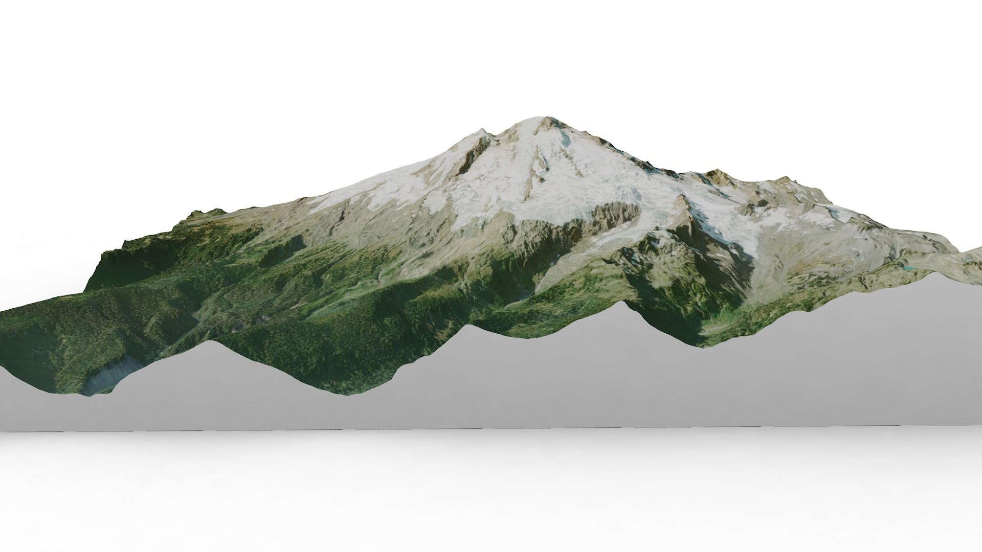 Mount Baker 3D Model - TurboSquid 2059775