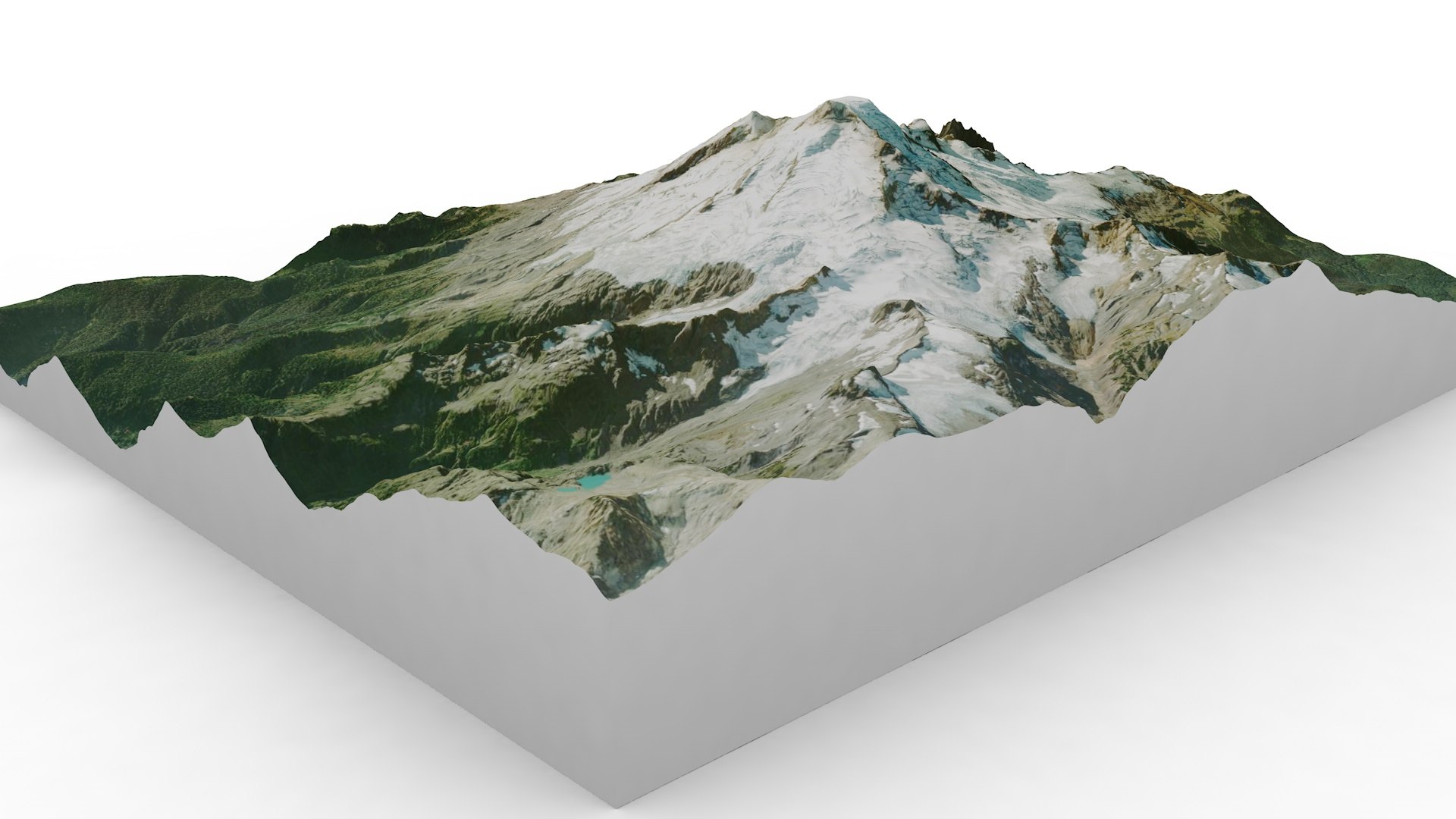 Mount Baker 3D Model - TurboSquid 2059775