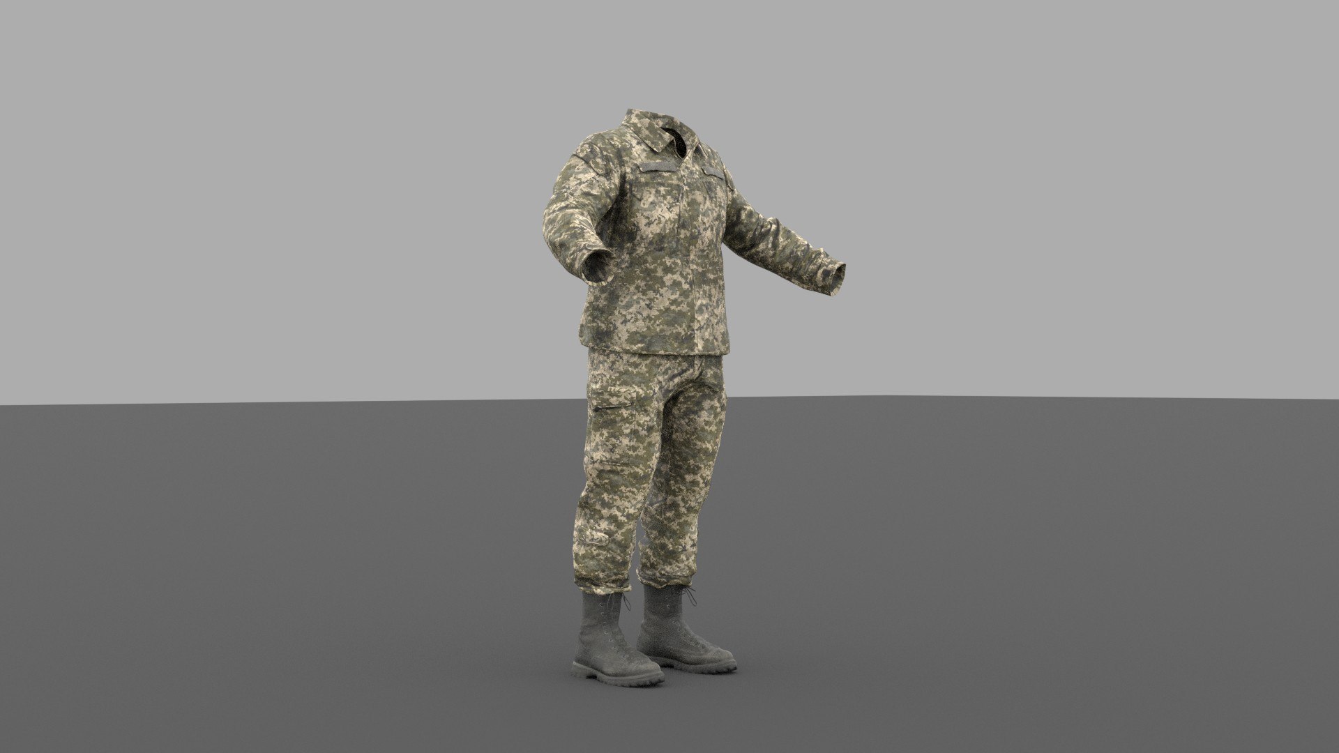 Military Soldier Uniform 3D model - TurboSquid 2115646