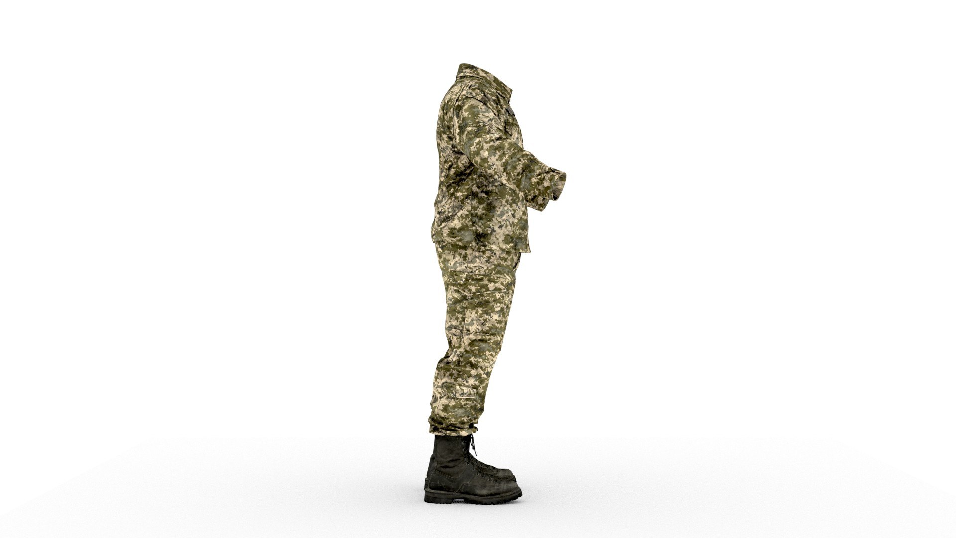 Military Soldier Uniform 3D Model - TurboSquid 2115646