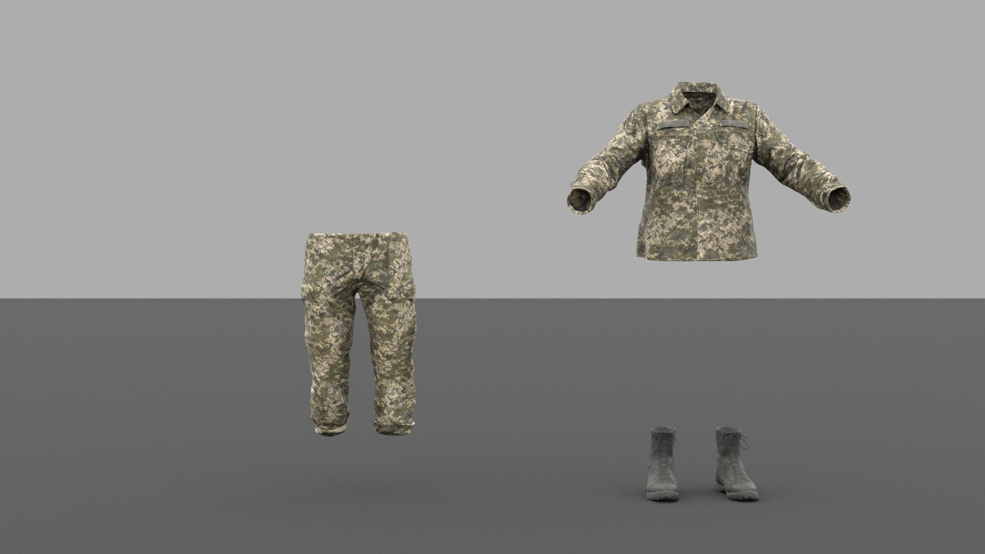 Military Soldier Uniform 3D model - TurboSquid 2115646
