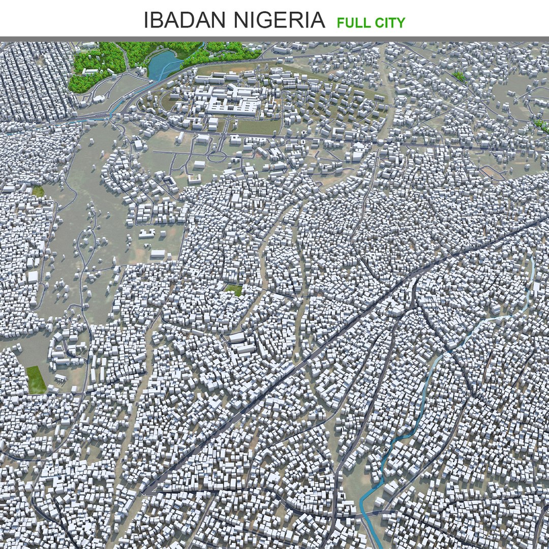 Ibadan Nigeria 3D Model - TurboSquid 2100221