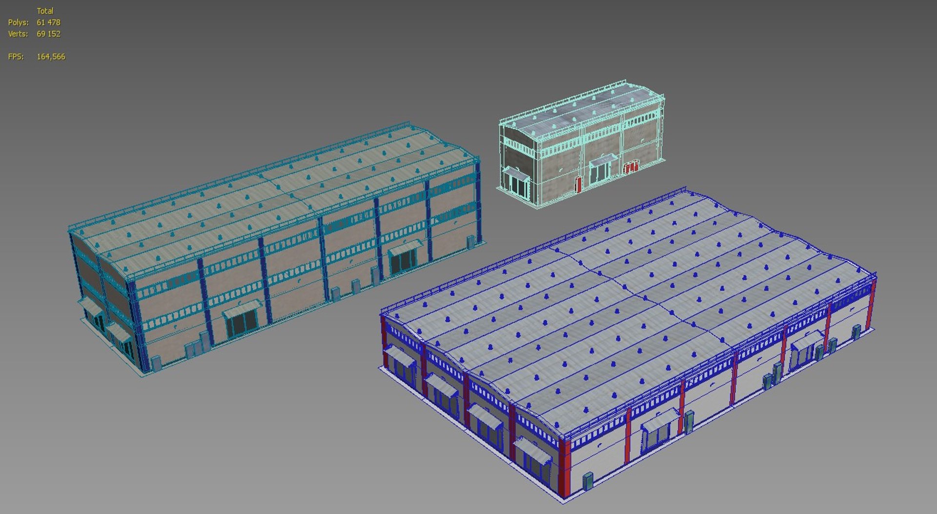 Industrial Buildings Model Pack 3D Model - TurboSquid 1821385