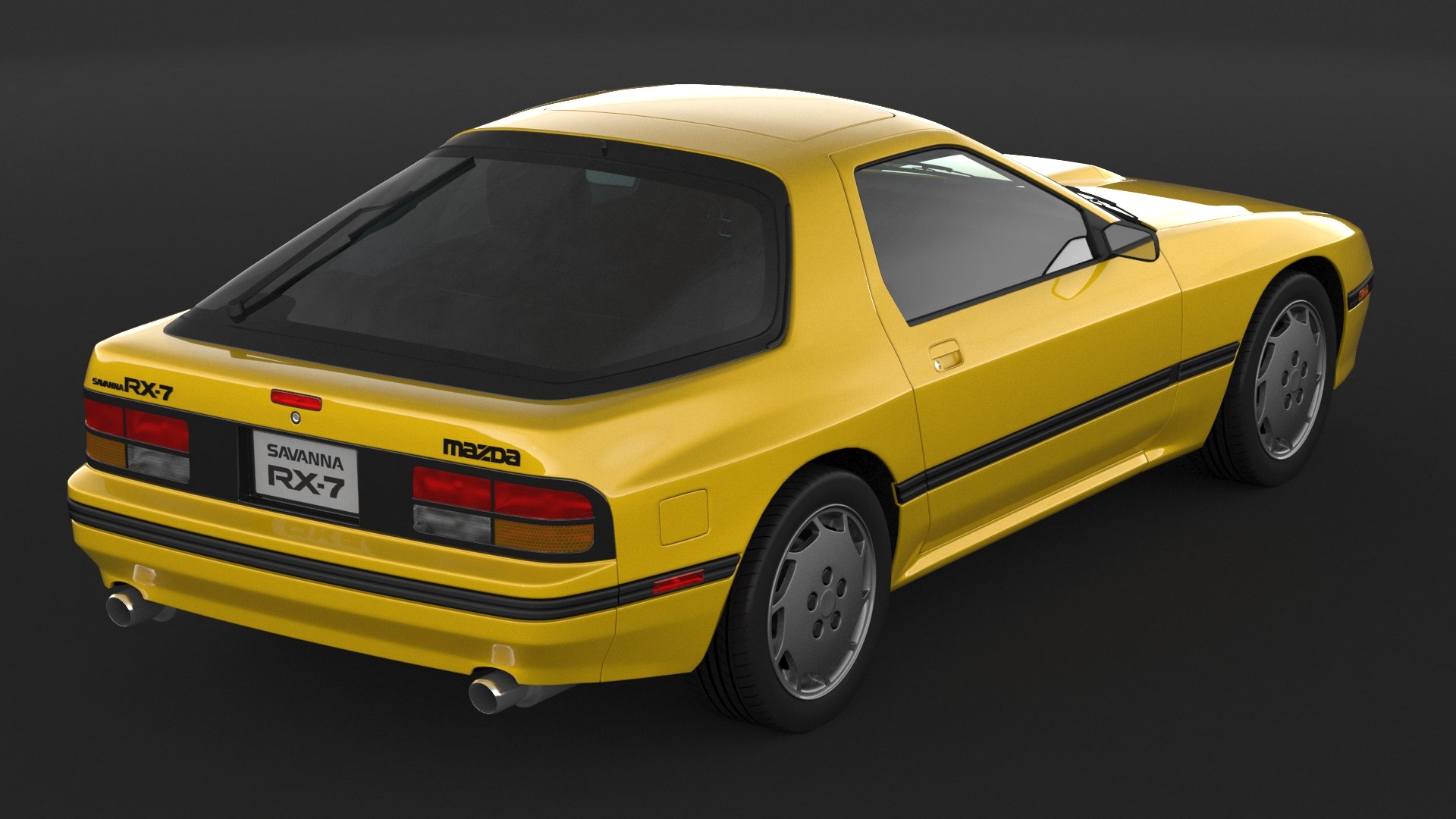 Mazda rx-7 fc 3D model - TurboSquid 1471502