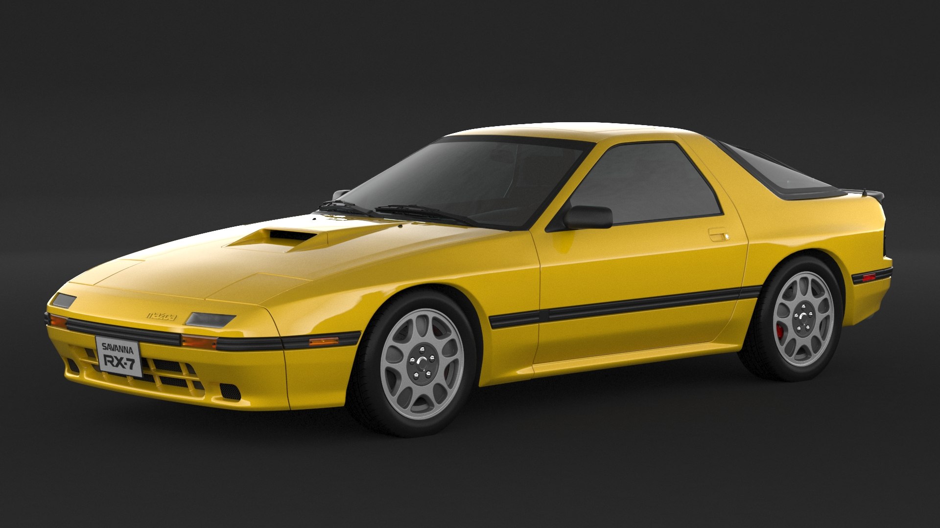 Mazda Rx-7 Fc 3D Model - TurboSquid 1471502